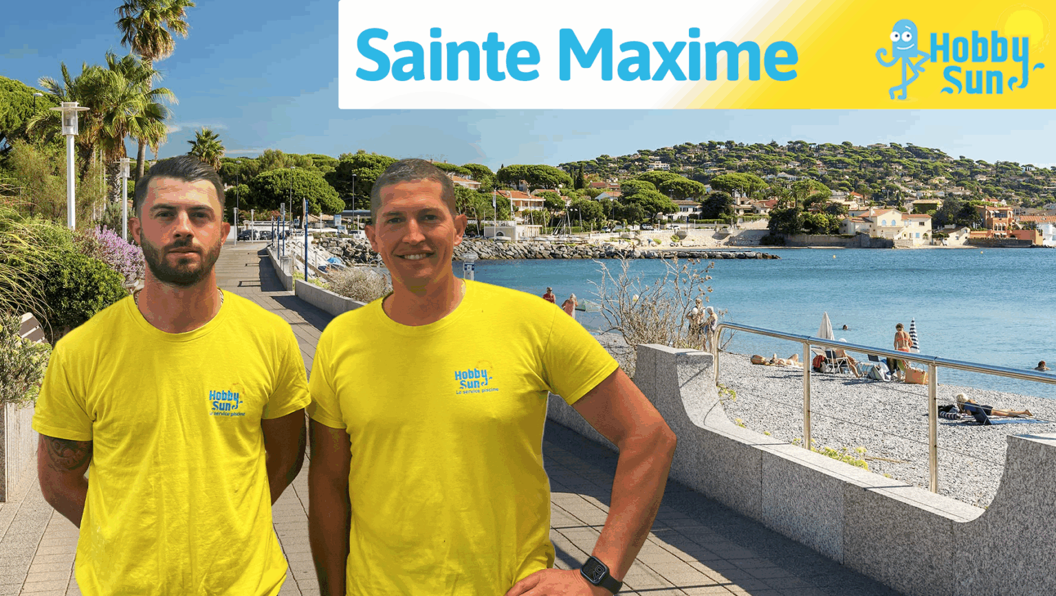 Sainte-Maxime - Hobby Sun - Nos services piscines à votre porte